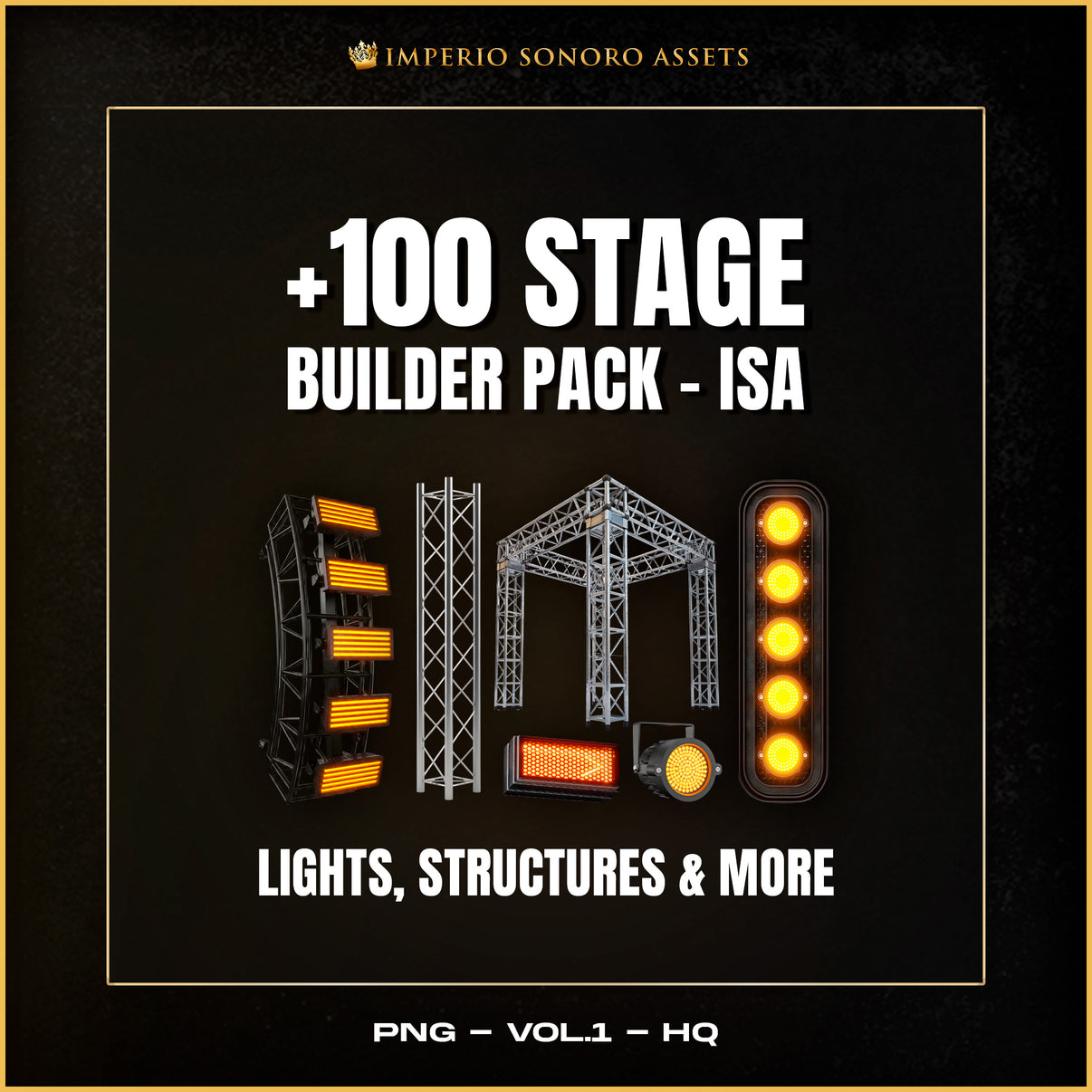 100+ Stage Builder Kit - Vol. 1 (High Quality PNGs) – Imperio Sonoro Assets